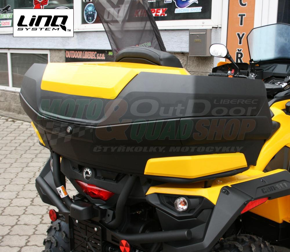 Trunk Box 124l LinQ System na čtyřkolku Can-Am Outlander G2+L, Renegade ...